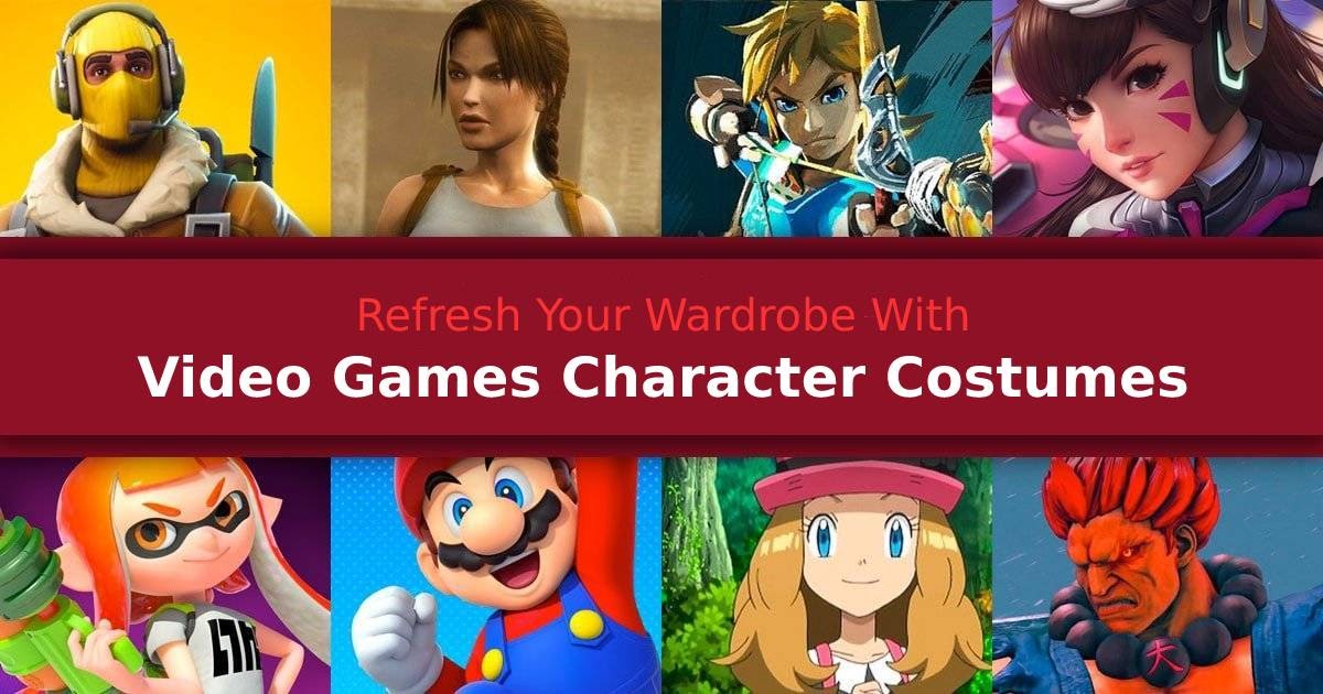 8 Video Games Character Costumes To Refresh Wardrobe