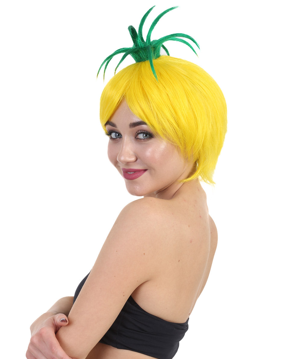 Fruit Pixie Wigs: Pineapple, Strawberry, Grape, Melon | Nunique