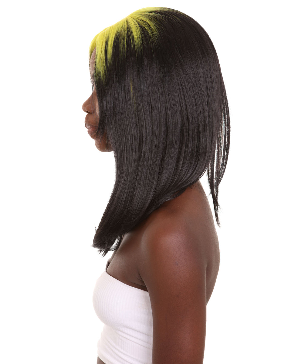 Women's 26" Lace Front Heat Resistant Iconic Singer Wig